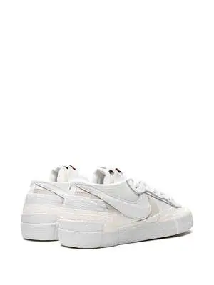 Nike X Sacai Blazer Low Patent Leather Sneakers