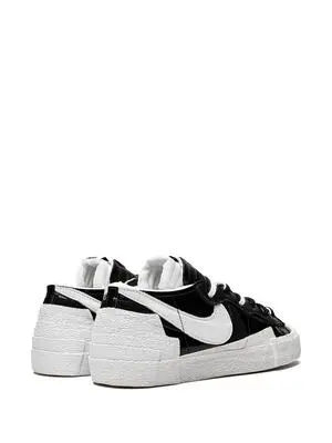 Nike X Sacai Blazer Low Patent Leather Sneakers