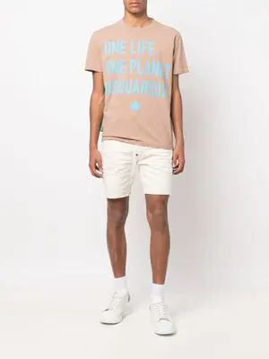 Dsquared2 Slogan-print Cotton T-shirt