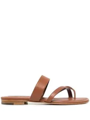 Manolo Blahnik Susa Crossover Straps Sandals