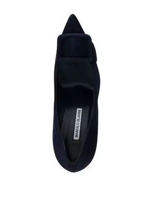 Manolo Blahnik Maysale Velvet 70mm Pumps