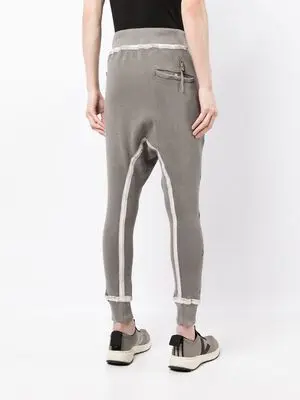 Boris Bidjan Saberi Tape-detail Drawstring Track Pants