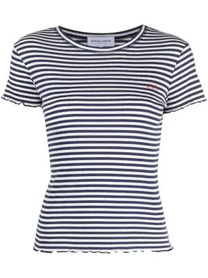 Maison Labiche Striped Organic Cotton T-shirt
