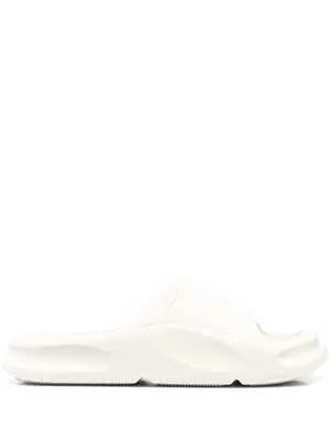 Heron Preston Square-toe Sliders - White