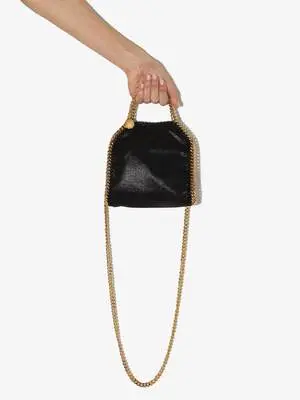 Stella McCartney Falabella Tiny Tote Bag - Black