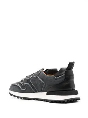 BUTTERO® Panelled Low-top Sneakers - Grey