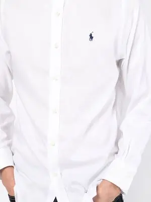 Polo Ralph Lauren Polo-pony Cotton Shirt - White