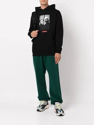 PLEASURES Graphic-print Oversized Hoodie
