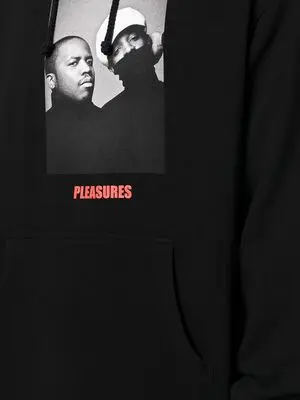 PLEASURES Graphic-print Oversized Hoodie