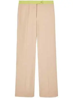 Off-White Active Straight-leg Tailored Trousers - Neutrals