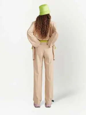 Off-White Active Straight-leg Tailored Trousers - Neutrals