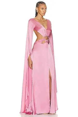 Cult Gaia Jasmin Gown In Pink