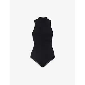 Sleeveless Turtleneck Bodysuits