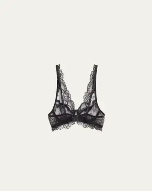 Lise Charmel Sublime En Dentelle Lace Push-up Bra - No/noir