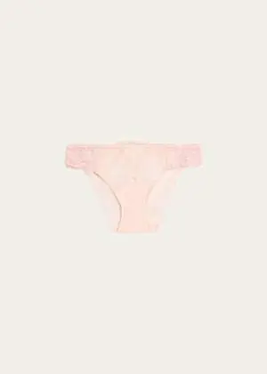 Lise Charmel Sublime En Dentelle Lace Bikini Os/rose Sublime