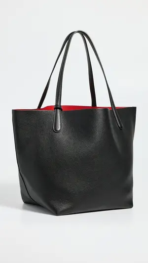 MANSUR GAVRIEL Everyday Soft Tote - Black/flamma