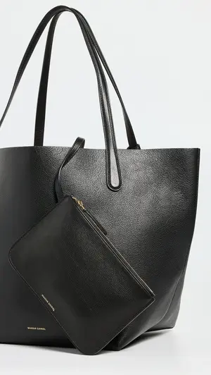 MANSUR GAVRIEL Everyday Soft Tote - Black/flamma