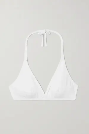 ERES Eres Les Essentiels Gang Halterneck Bikini Top White