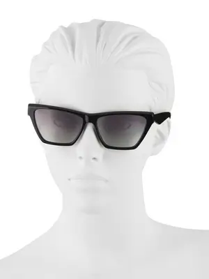 Saint Laurent 58mm Oversized Cat-eye Sunglasses