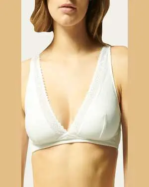 Simone Perele Eugenie Wireless Bralette W/ Lace Trim