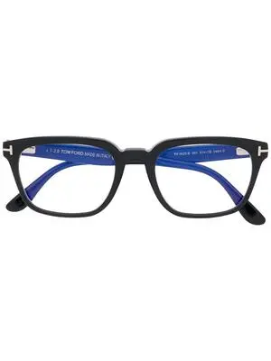 TOM FORD Square Frame Glasses - Black