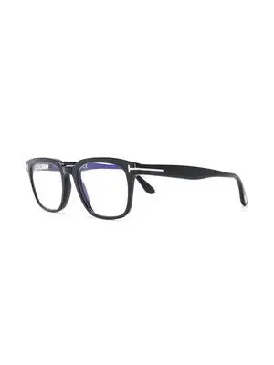 TOM FORD Square Frame Glasses - Black