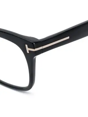 TOM FORD Square Frame Glasses - Black