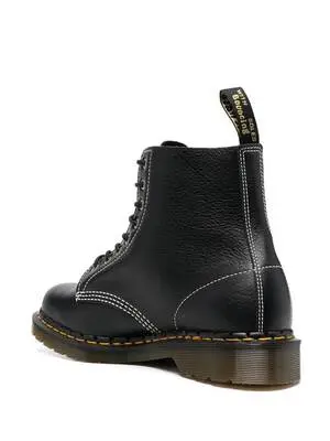 Dr. Martens 1460 Kudo Ankle Boots - Black