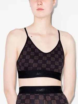 AMBUSH Monogram-print Bra Top