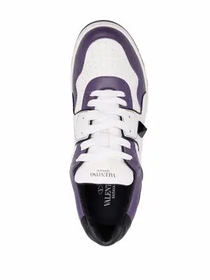 Valentino Garavani One Stud Low-top Sneakers - White