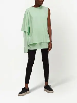 Y3 Asymmetric Layered T-shirt