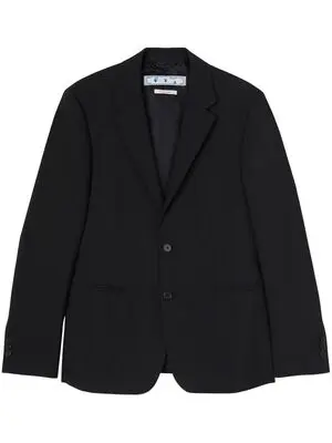 Off-White Corporate Single-breasted Blazer