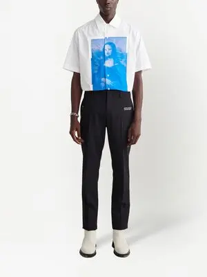 Off-White Corp Tailored Trousers - Black