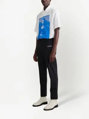 Off-White Corp Tailored Trousers - Black