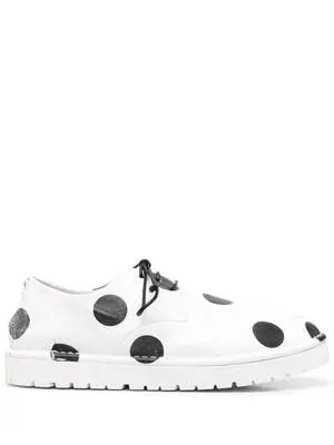 Marsèll Polka Dot Leather Derby Shoes