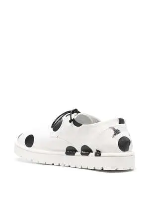 Marsèll Polka Dot Leather Derby Shoes