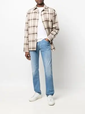 JAMES PERSE Short-sleeve Cotton T-shirt - White