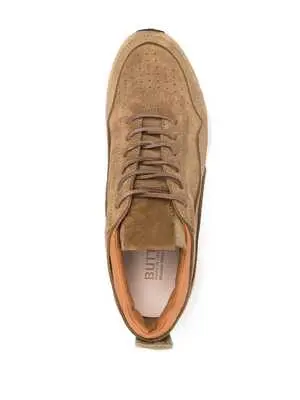 BUTTERO® Suede Trainers - Neutrals