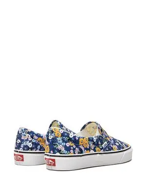 VANS Classic Slip-on Floral Sneakers - Blue