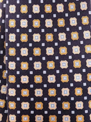 Church's Graphic-print Silk Tie - Blue