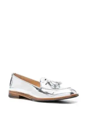 SCAROSSO Sienna Patent Leather Loafers