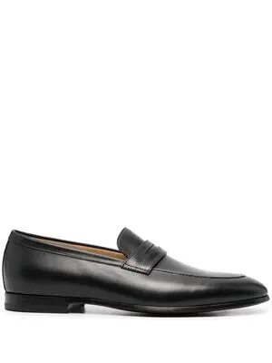SCAROSSO Marzio Penny Loafers - Black