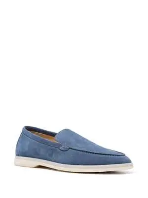 SCAROSSO Ludovico Suede Loafers - Blue