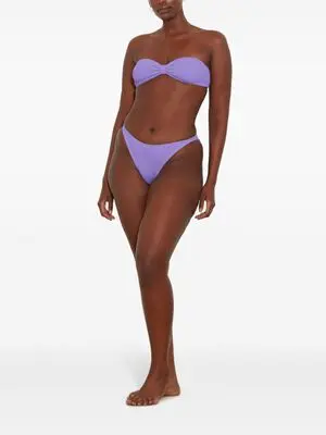 Hunza G Bandeau Bikini - Purple