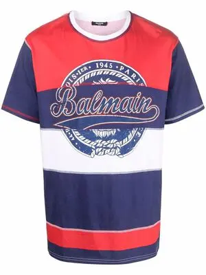 Balmain Logo Print T-shirt