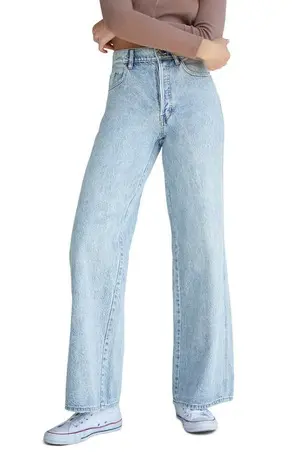 PACSUN High Waist Baggy Jeans