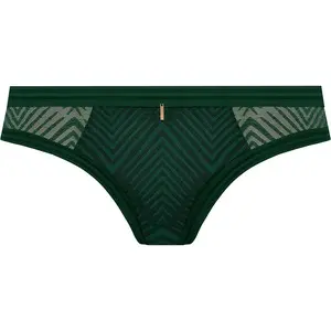 Freya Tailored Brazilian Briefs - Deep Emerald