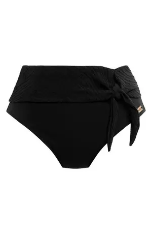 Fantasie Ottawa High Waist Bikini Bottom - Black