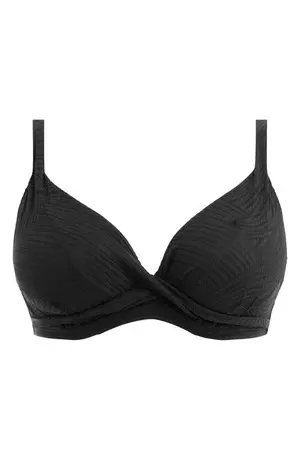 Fantasie Ottawa Underwire Plunge Bikini Top - Black
