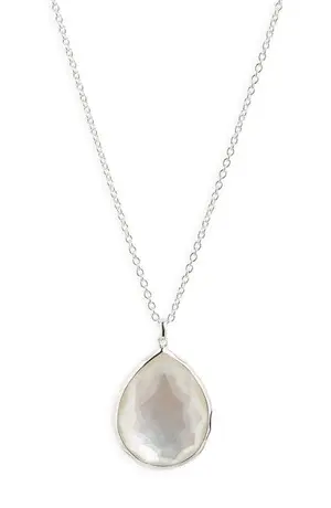 Ippolita Wonderland Teardrop Pendant Necklace - Silver